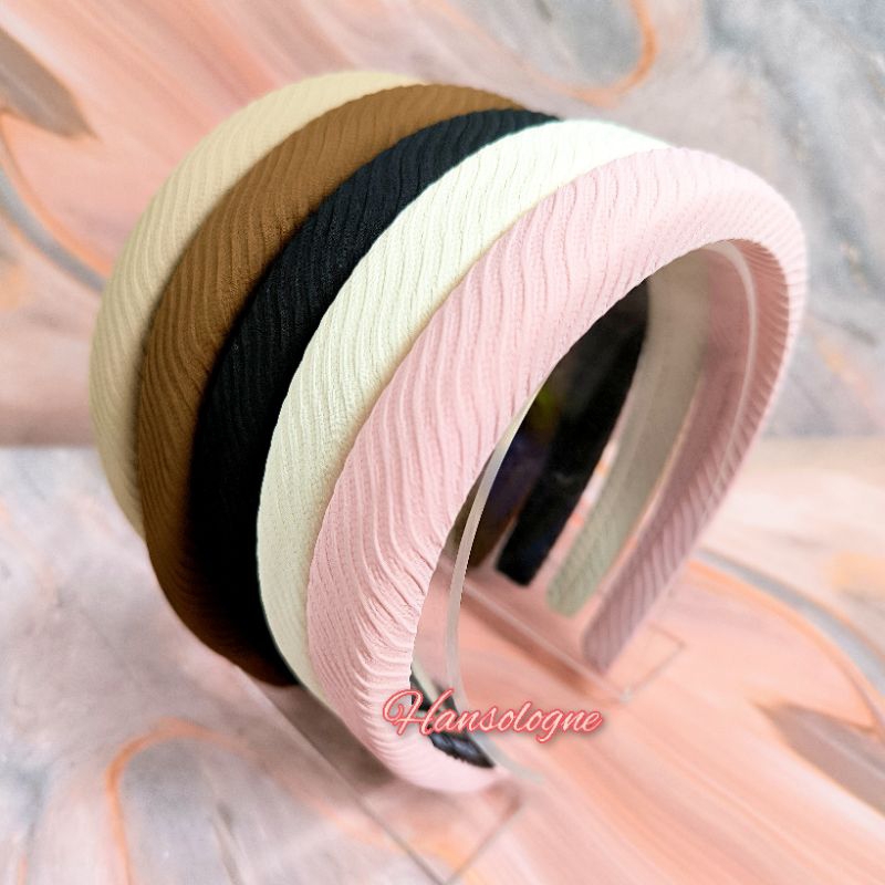 Jual bando rambut busa tebal headband premium quality | Shopee Indonesia