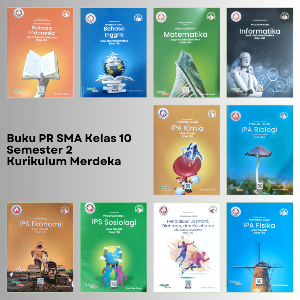 Jual Buku LKS/PR SMA Kelas 10, Kelas X Kurikulum Merdeka Intan Pariwara Semester 2 TH 2024 ...