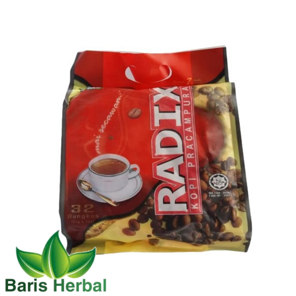 Jual Kopi Radix Premix Coffee 32 Sachets | Kopi Radix HPA Malaysia ...
