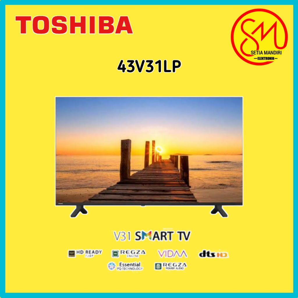 Jual Toshiba 43V31LP Smart TV 43 Inch Digital . Baru & Bergaransi ...