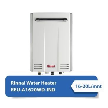 Jual Water Heater Gas Rinnai REU 1620 WD IND | Shopee Indonesia