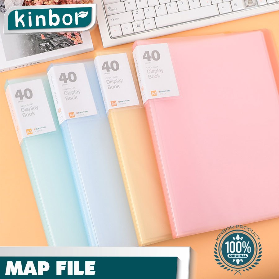 Jual Document keeper map file/ Clear holder A4 40 lembar | Shopee Indonesia