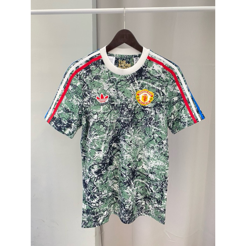 Jual ADIDAS X MUFC X THE STONE ROSES CAMOUFLAGE FOOTBALL HAGUSNEAKER ...