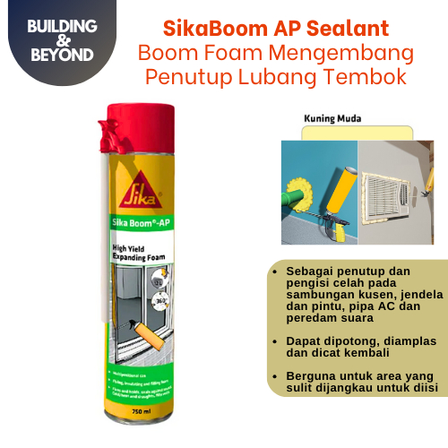Jual Sika - SikaBoom AP Sealant Boom Expanding Foam Mengembang Penutup ...