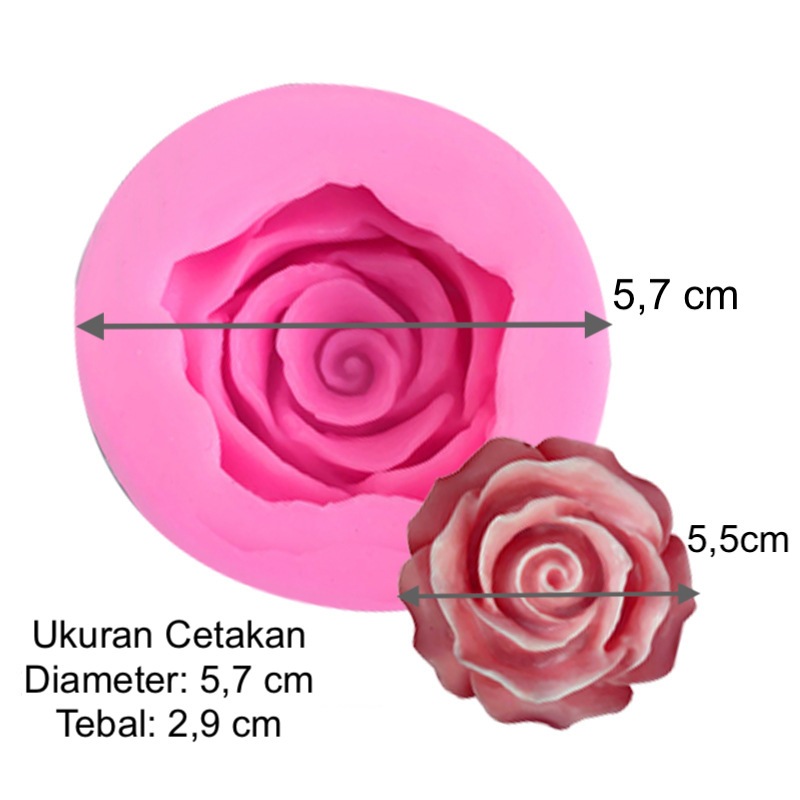 Jual Cetakan Pudding Bunga Viral Puding Jelly Estetik Flower Cetakan ...