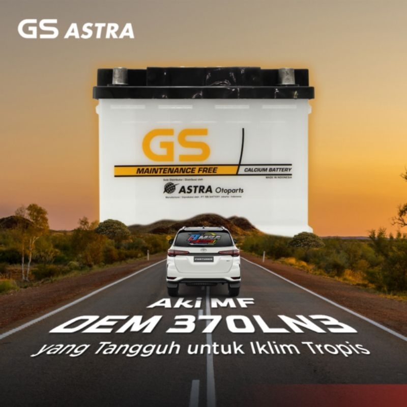 Jual ORIGINAL Aki MF GS ASTRA OEM 370LN3 LN3 Innova Reborn Diesel New ...