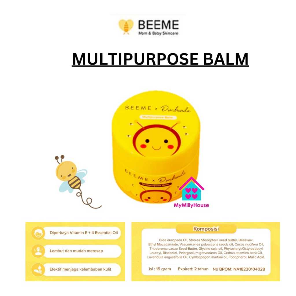 Jual Beeme Multipurpose Balm x Dwihanda | Shopee Indonesia