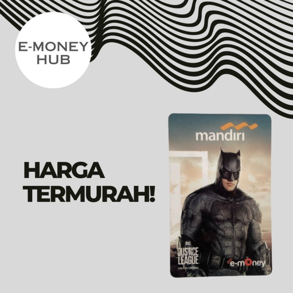 Jual Emoney Mandiri eToll kartun Limited Edition Batman | Shopee Indonesia
