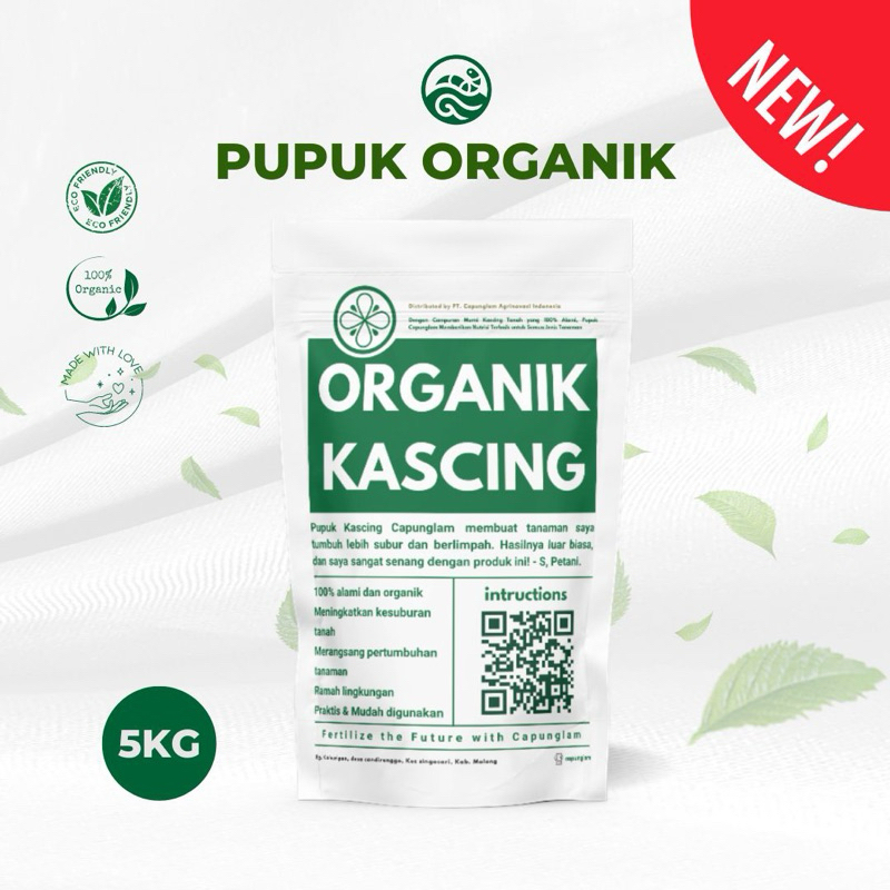Jual Pupuk Organik Kascing - 5kg | Shopee Indonesia