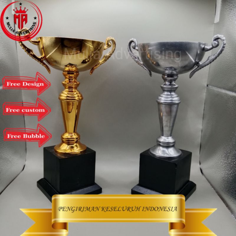 Jual Trophy logam | Trophy sepuh gold | Trophy logam cup | | Shopee ...