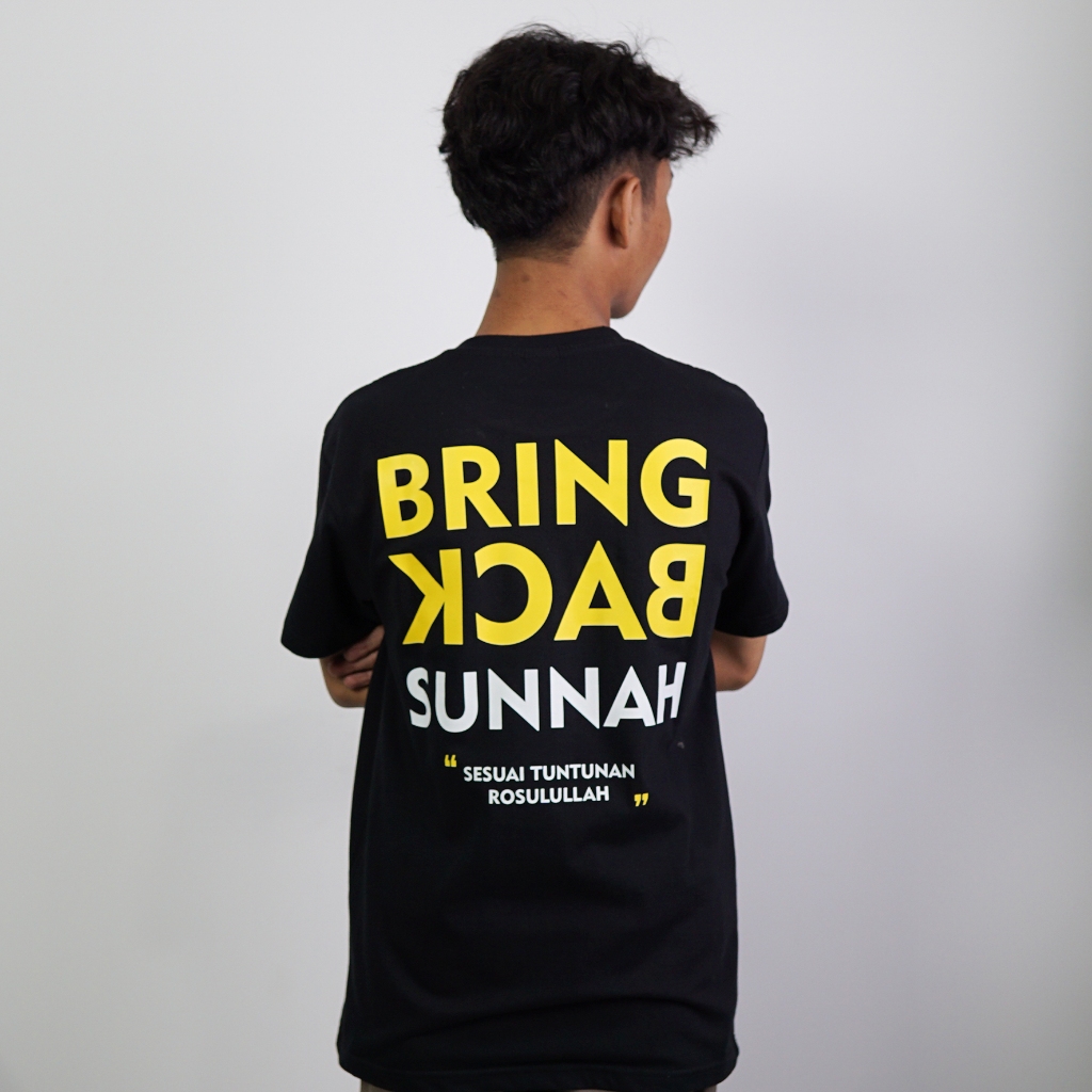 Jual Desain Kaos Keren - Kaos Islami Desain Bring Back Sunnah Bahan ... Jual Desain Kaos Keren - Kaos Islami Desain Bring Back Sunnah Bahan ...