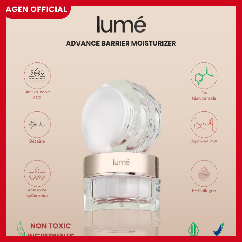 Jual LUME Skincare Advanced Barrier Moisturizer Pelembap Wajah Skin ...