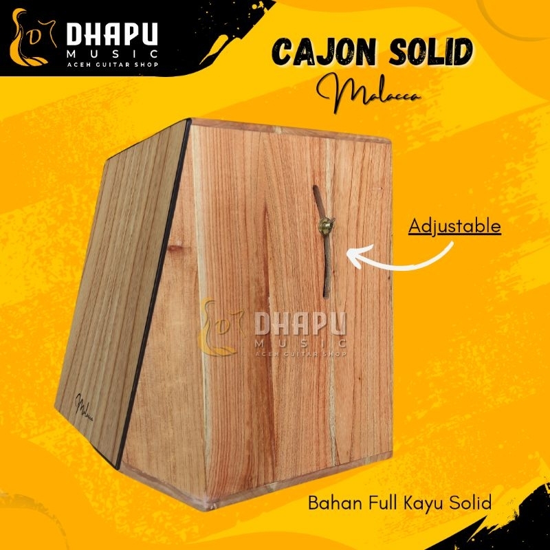 Jual Drum Akustik Cajon Kajon Akustik Full Solid Bahan Kayu Solid Cajon ...