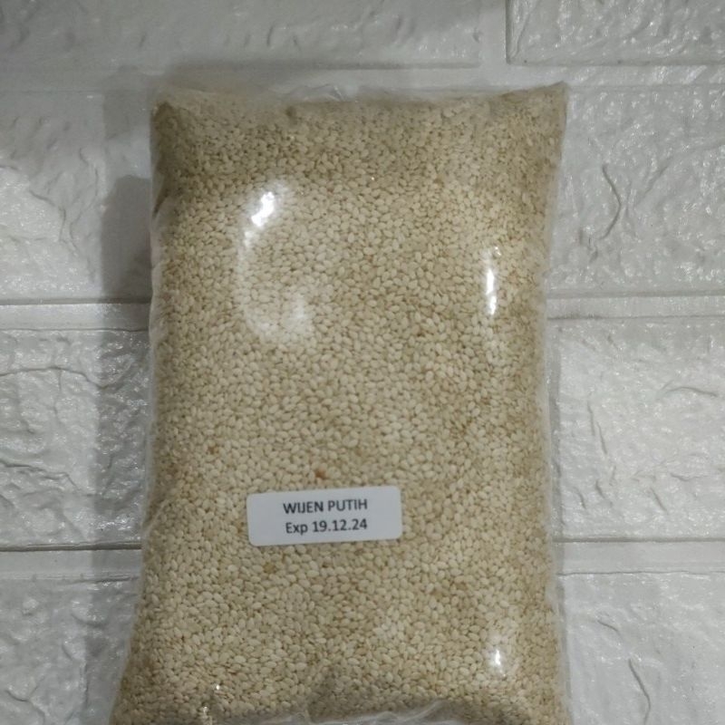 Jual Wijen putih kemasan 500 gr dan 250 gr | Shopee Indonesia