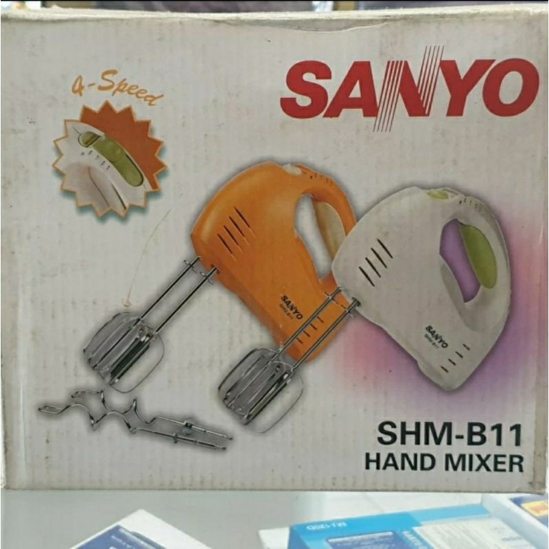 Jual Sanyo SHM-B11 Hand Mixer Pencampur Pengaduk | Shopee Indonesia