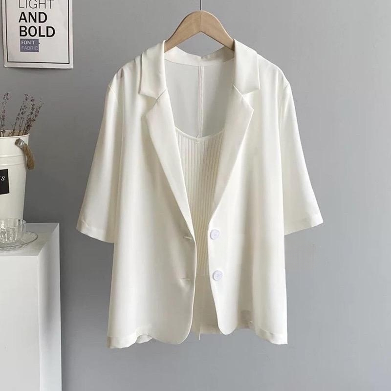 Jual YUKI BLAZER PENDEK ALL SIZE L - atasan wanita koreaan outher ...