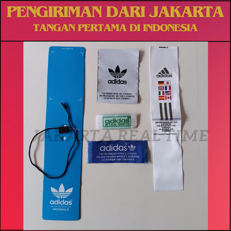 Jual (10pcs) label adidas export murah | Shopee Indonesia
