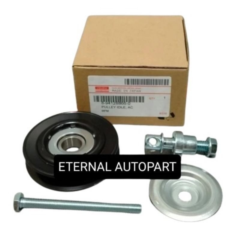 Jual pulley pully puli tensioner fan belt ac isuzu elf nhr55 NHR 55 ...