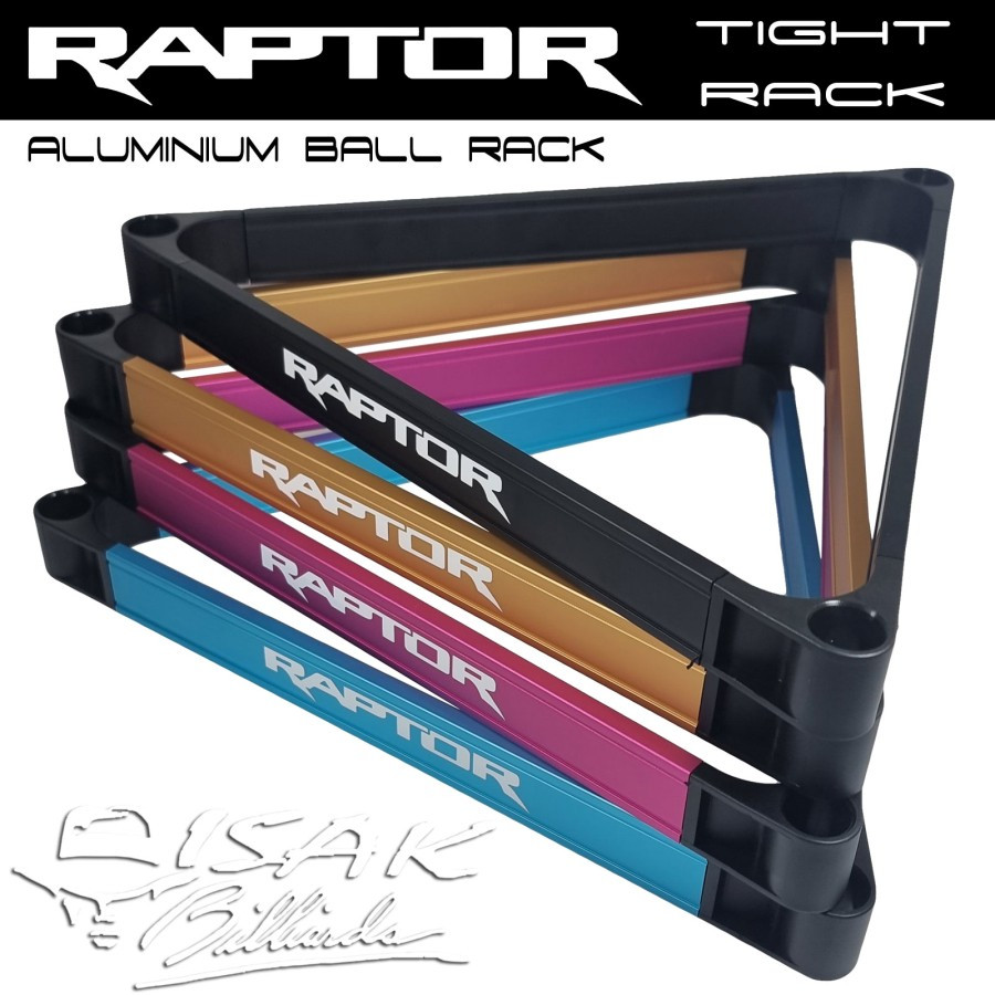 Jual Raptor Aluminium Tight Rack Triangle Pool Ball | Segitiga Bola ...
