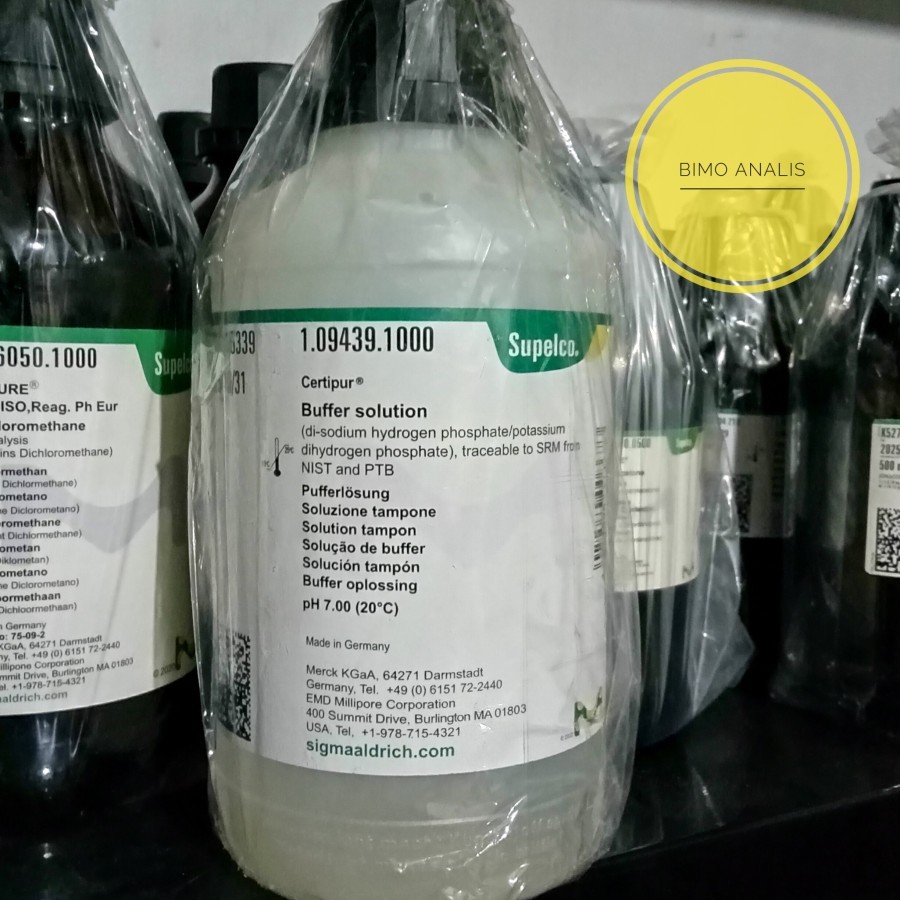 Jual BUFFER SOLUTION PH 7 MERCK 109439 | LARUTAN BUFFER PH 7 ( REPACK ...