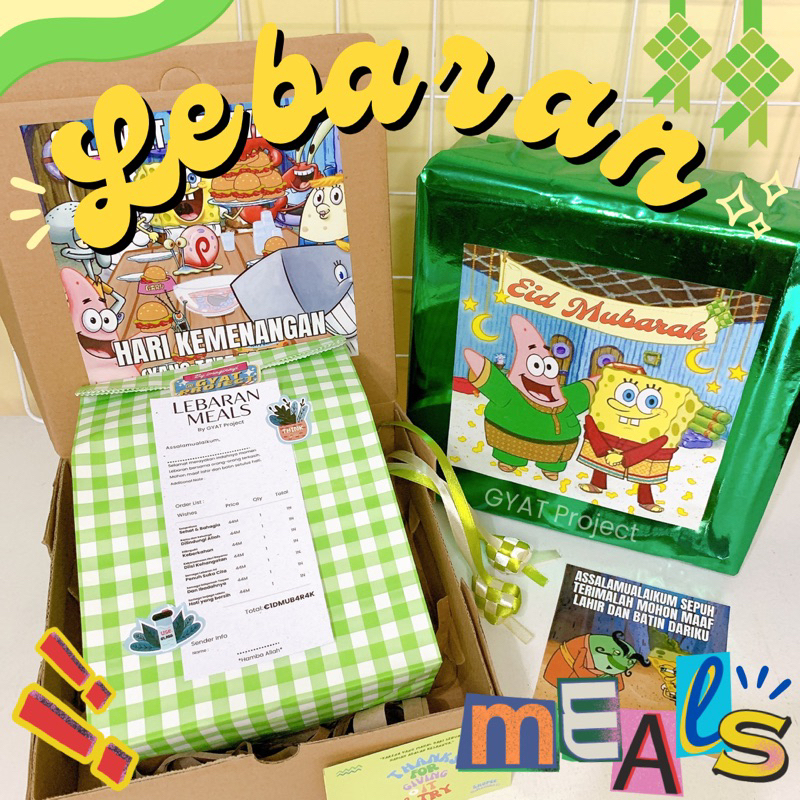Jual RAMADHAN & LEBARAN MEALS - Snack Box 7 Warna by GYAT Project ...