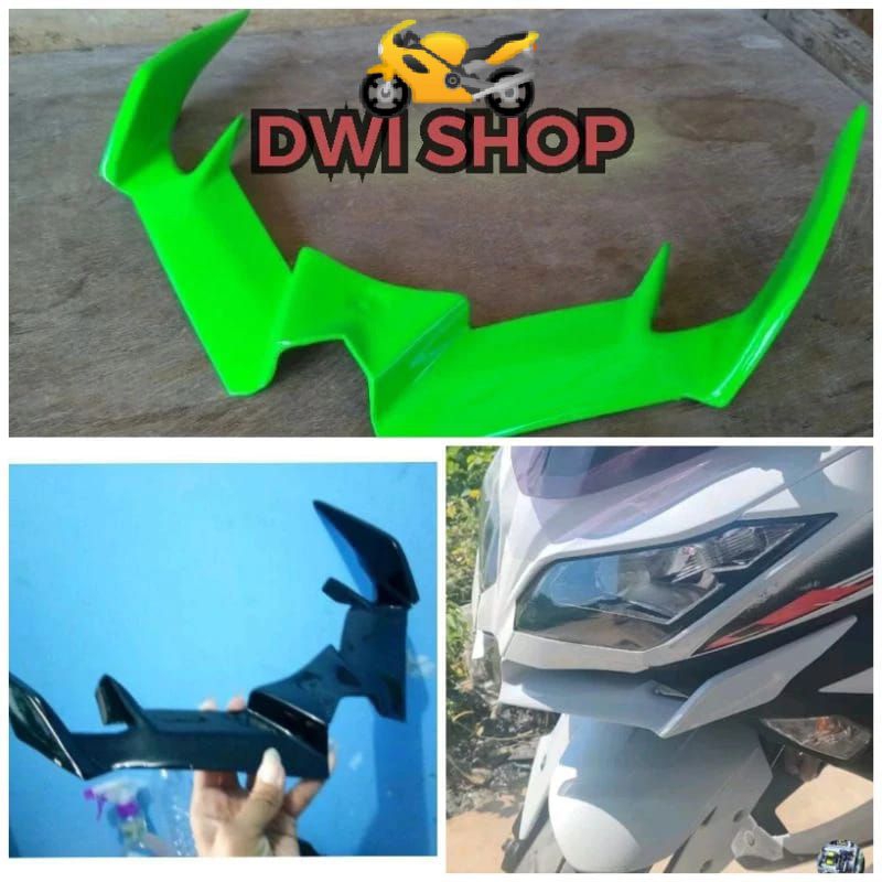 Jual Winglet Kawasaki Ninja 250 fi / 300 fi model zx-636 | Shopee Indonesia