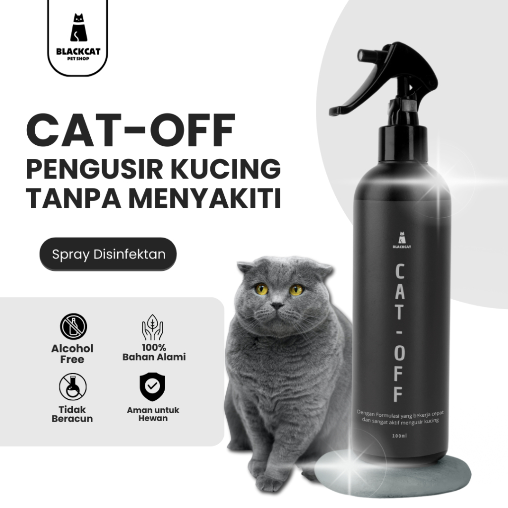 Jual BLACKCAT Pengusir Kucing Ampuh 100% Bahan Alami Cat Repellent ...