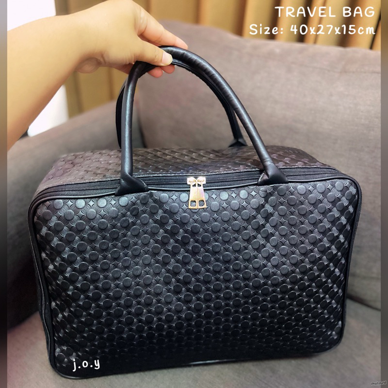 Jual TAS TRAVEL KULIT TRAVEL BAG BATIK | Shopee Indonesia