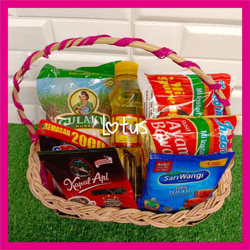 Jual Sembako Keranjang / Sembako Murah / Sembako Hampers Lebaran ...