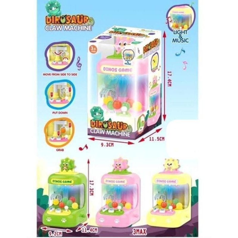 Jual PROMO! MAINAN CAPIT MINI / GAME CAPIT CLAW MACHINE / CAPIT BOLA ...