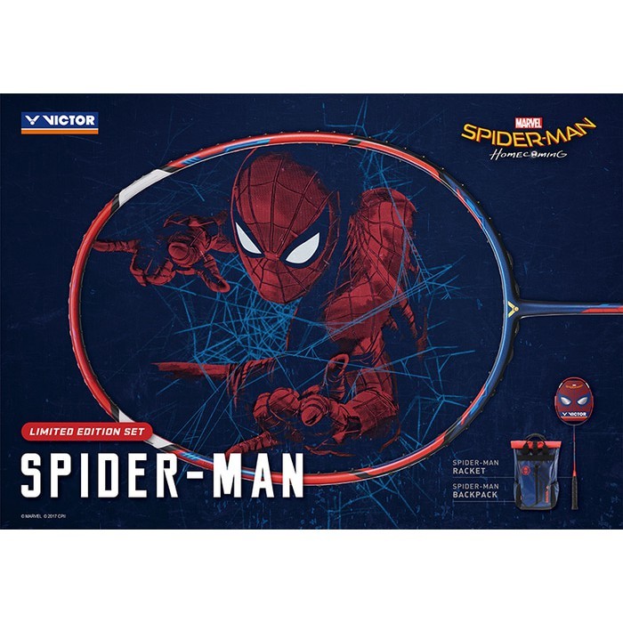 Jual RAKET SPIDERMAN VIC TOR GRADEORI 30LBS | Shopee Indonesia