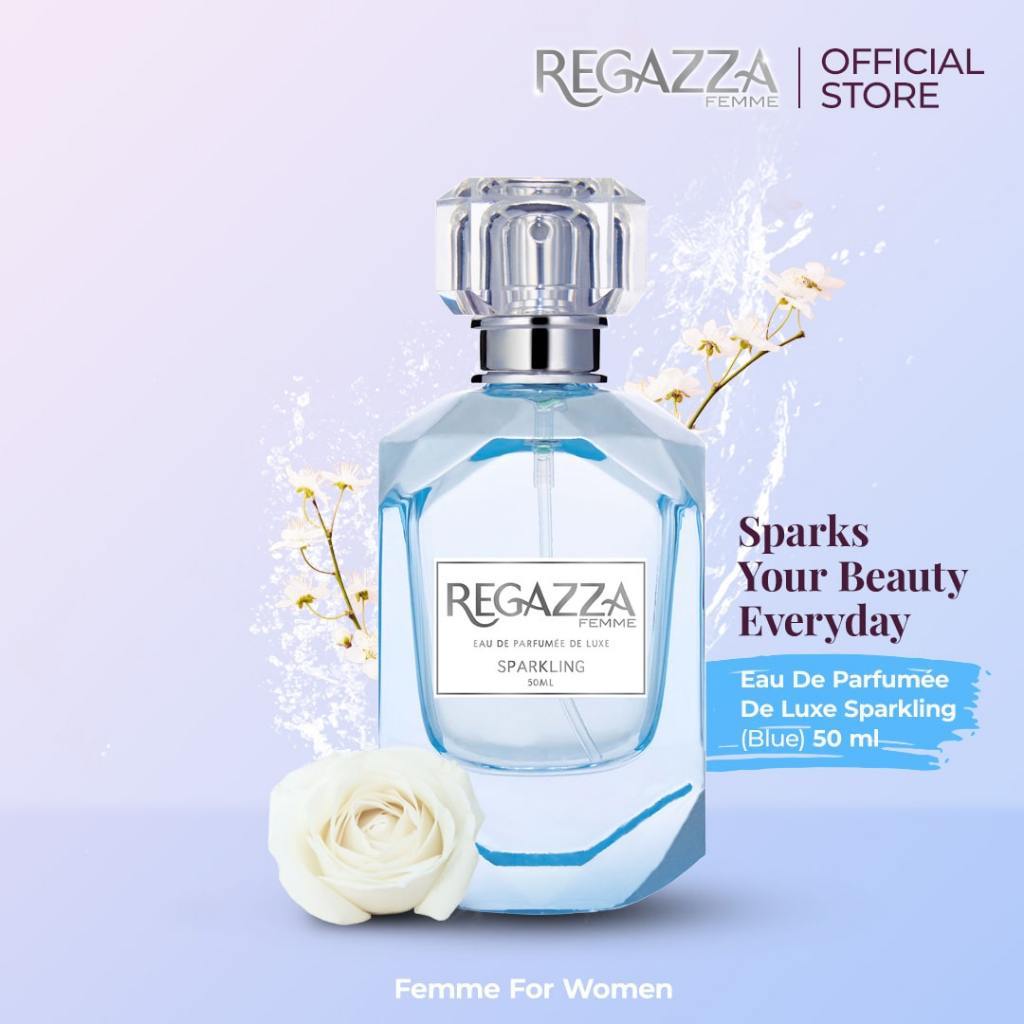 Jual Regazza Femme Eau De Parfumée De Luxe Sparkling (Blue) 50ml ...