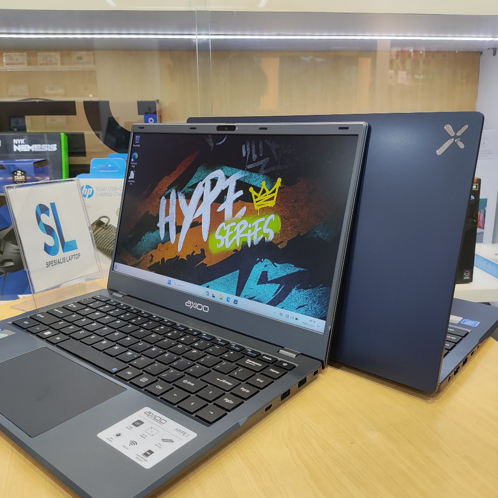 Jual LAPTOP BARU MURAH AXIOO HYPE 1 INTEL N4020 RAM 8GB 128GB SSD 14 ...