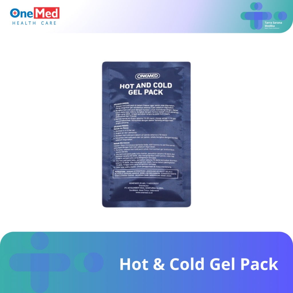 Jual OneMed Hot and Cold Gel Pack Alat Kompres Panas Dingin | Shopee ...