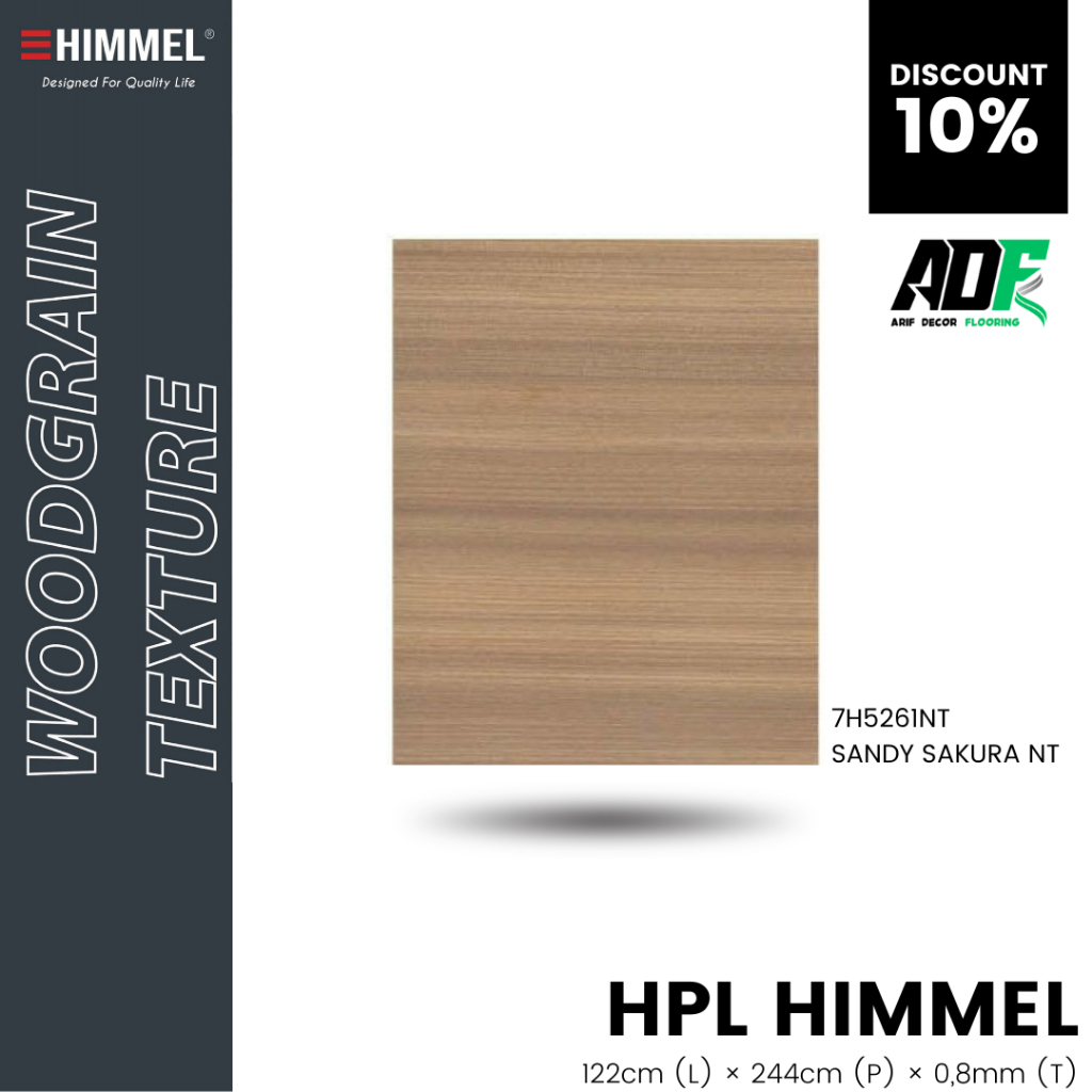 Jual HPL Pelapis Kayu HIMMEL WOODGRAIN TEXTURE 7H5261NT Furniture ...