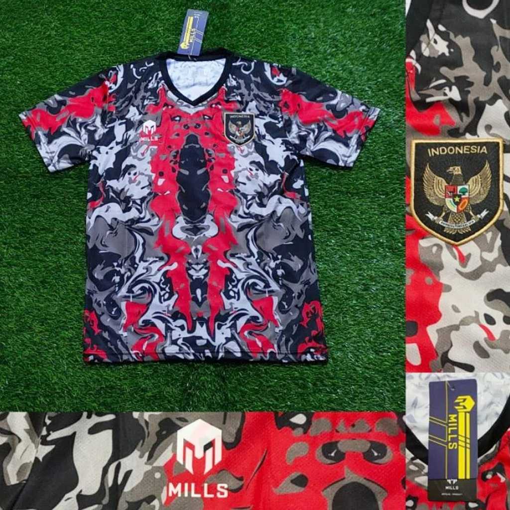 Jual JERSEY TIMNAS INDONESIA TRAINING AFF 2023 BAJU BOLA GRADE ORI ...