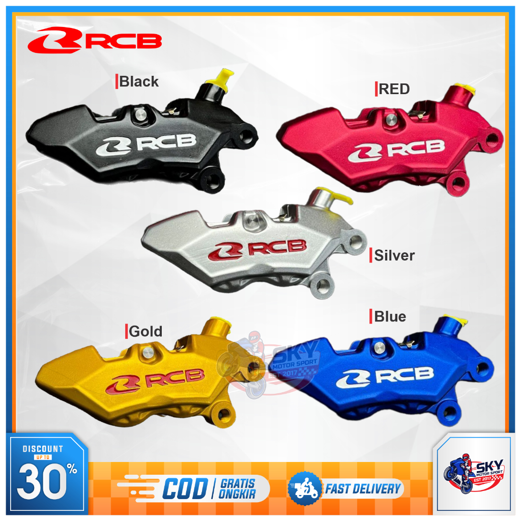 Jual Kaliper Depan RCB R1 4P Kanan Universal Semua Motor Tanpa Bracket ...
