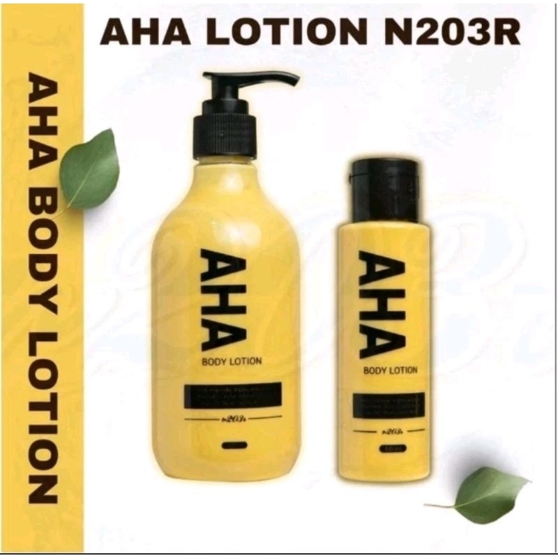 Jual N203r AHA Body Lotion - Cream Pencerah 60ml 300ml | Shopee Indonesia