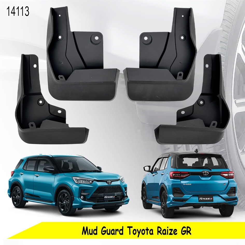 Jual Karet Penahan Lumpur Toyota Raize GR Sport Daihatsu Rocky Bodykit ...