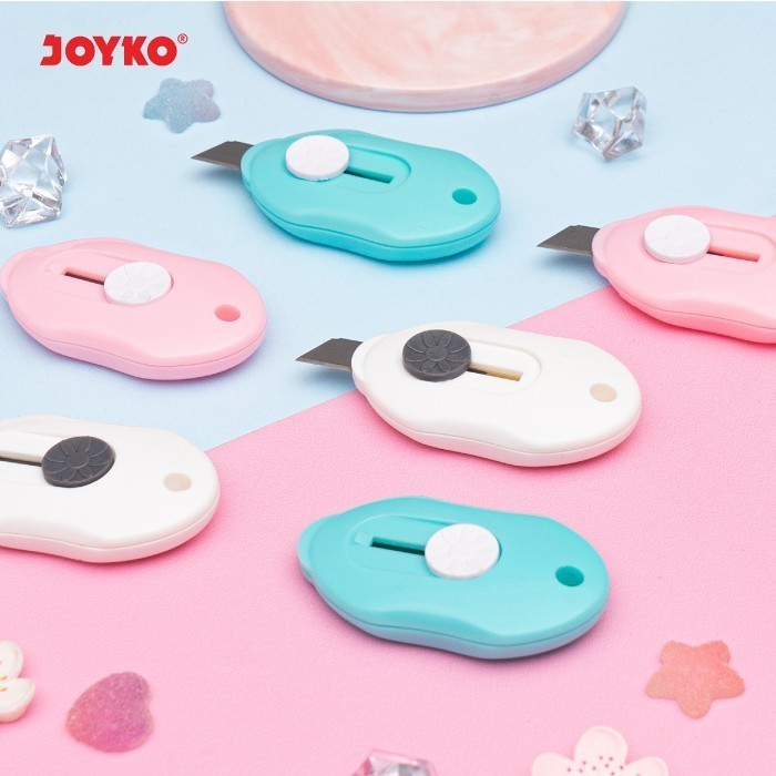 Jual JOYKO Mini Cutter Pastel Color / Pemotong Kertas Saku CU-0519 ...