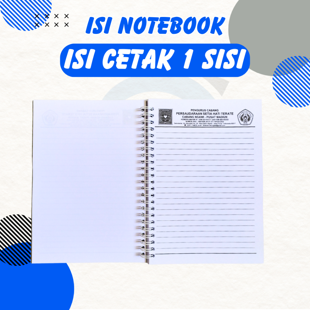 Jual Blocknote / Bloknote / Notebook / Notes A5 Spiral Souvenir Event ...