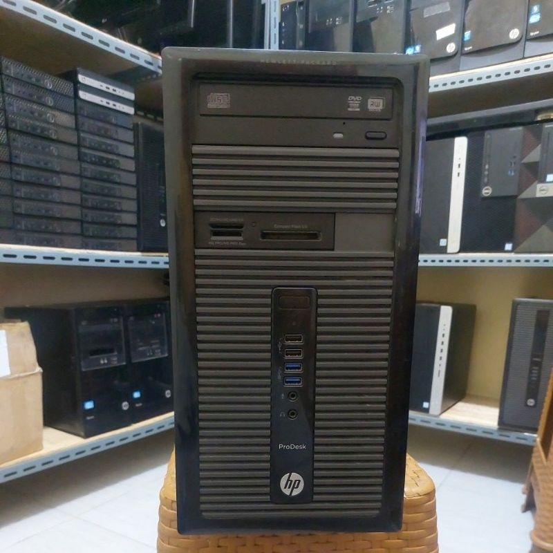 Jual Hp proDesk 400 G1 Ma core i3 4130 Ram 4GB HDD 500GB | Shopee Indonesia
