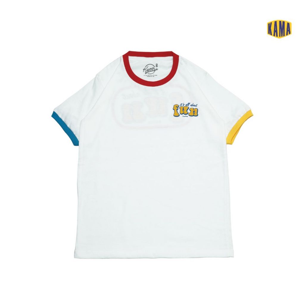 Jual KAMA GARAGE Fun baju kaos anak putih unisex 1-8 tahun | Shopee ...