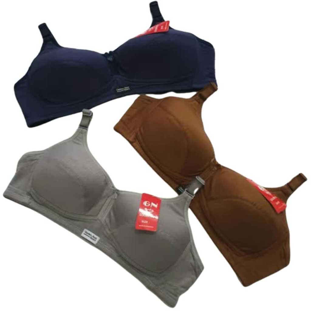 Jual BRA GOLDEN NICK 395 TANPA BUSA TANPA KAWAT//BH FULL KAOS KATUN//BH GOLDEN NICK 395 | Shopee ...