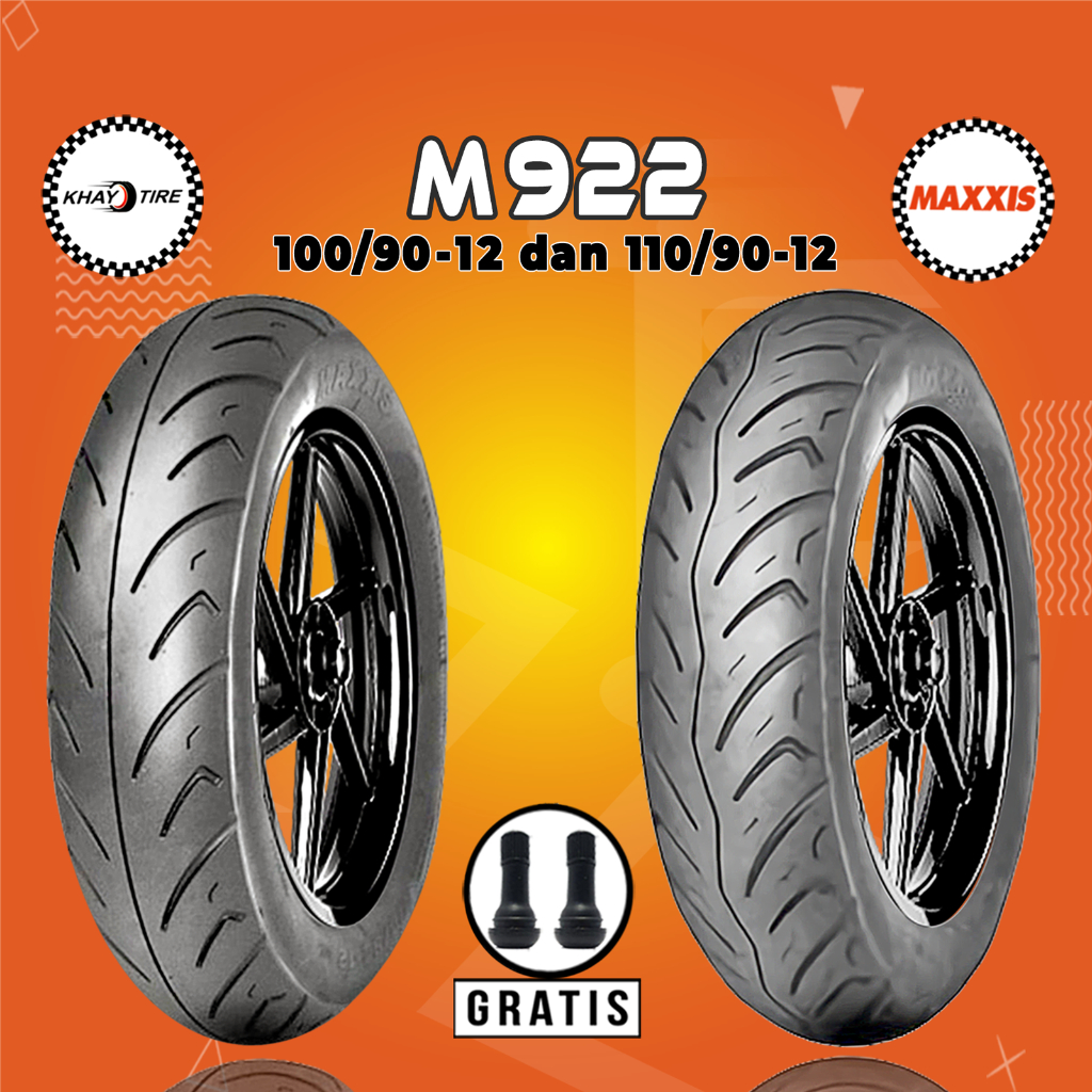 Jual Paket Ban Motor NEW SCOOPY - FREEGO MAXXIS M922 100/90-12 + 110/90 ...