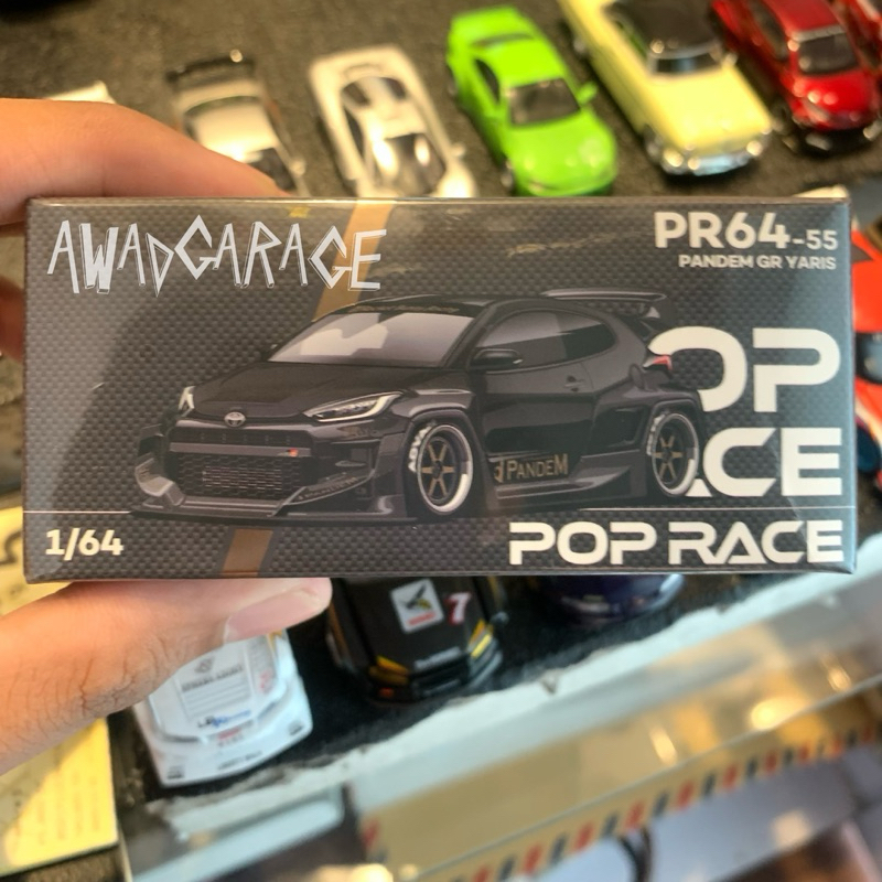 Jual POP RACE PANDEM GR YARIS DARK CHROME (GOLD RIMS) | Shopee Indonesia