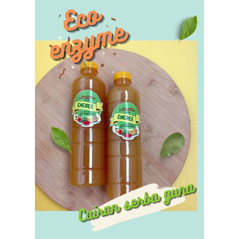 Jual eco enzyme pupuk organik cairan pembersih 500ml | Shopee Indonesia