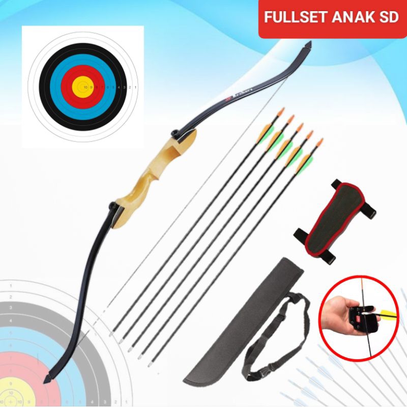 Jual paket fullset panahan anak SD ekstrakulikuler | Shopee Indonesia