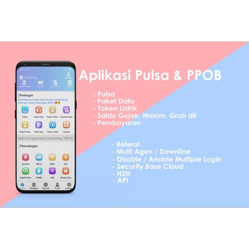 Jual Source Code PPOB & TOPUP Pulsa/Games | Shopee Indonesia