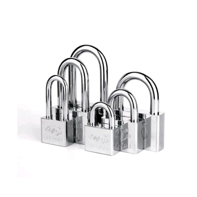Jual Gembok stainless 30/40/50/60mm panjang pendek Gembok anti maling ...